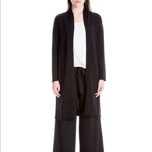 Max Studio | Sweaters | Nwt Max Studio Size L Long Black Cardigan ...